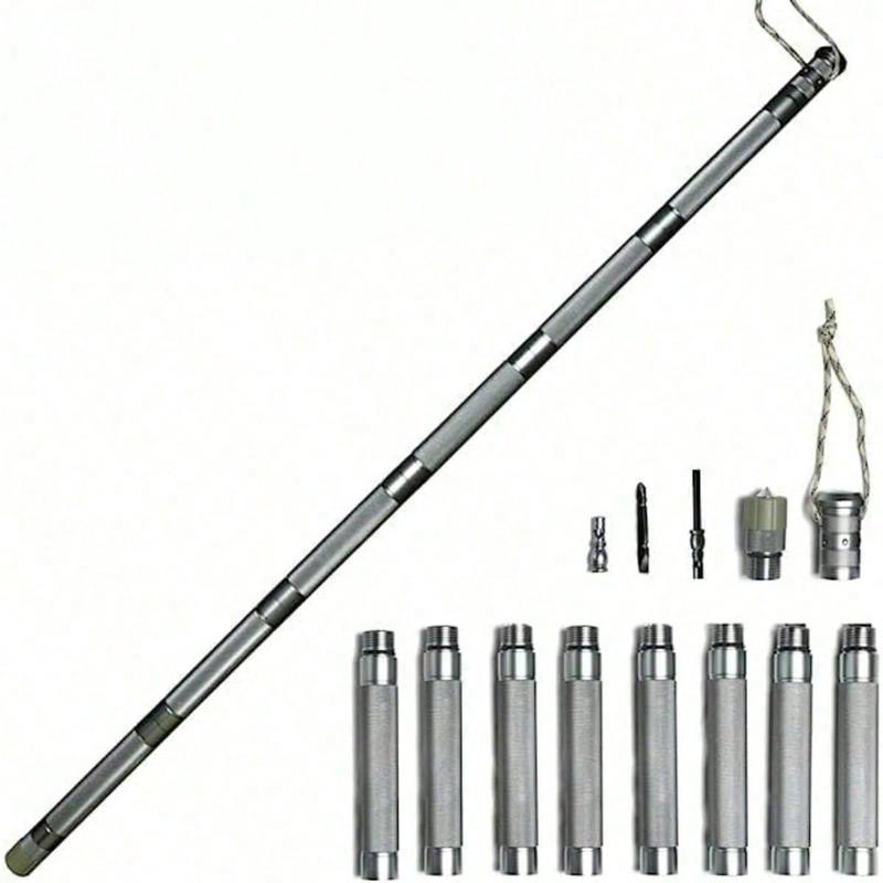 Hiking Stick Walking Staff - Outdoor Multitool Tactical Gear Trekking ...
