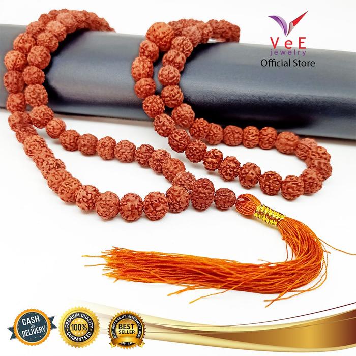 Promo Tasbih Biji Buah Genitri Jenitri 99 Butir - VeE Kalung Terapi ...
