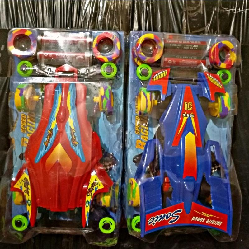 Mainan Mobil Tamiya 4WD Speed Mania Racing Car Free Baterai Plastik ...