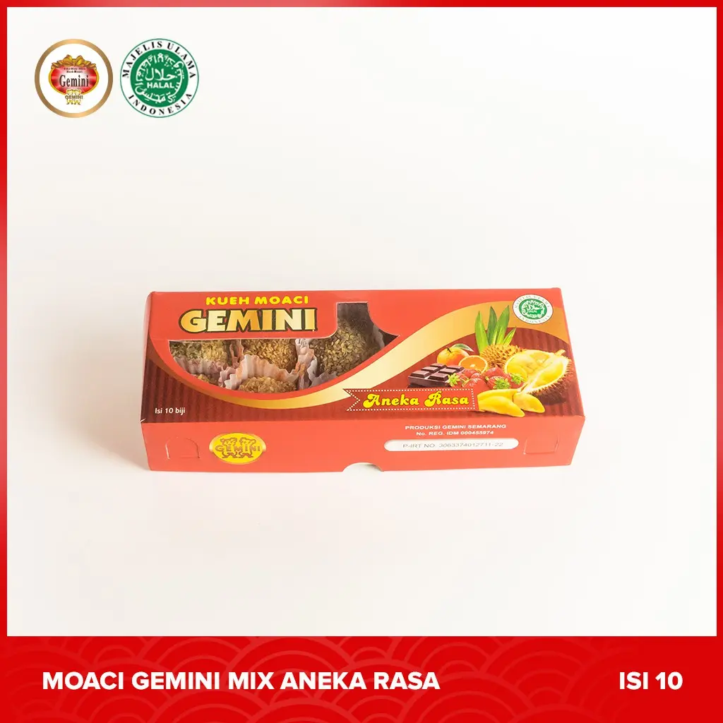 Gemini - Moaci Gemini Snack Asli Semarang Aneka Rasa isi 10 - Shop ...