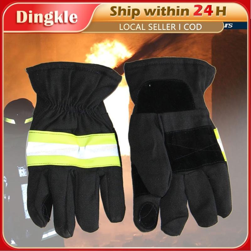 【Fast Delivery】 Fireproof Safety Gloves Reflective Fire Supplies ...