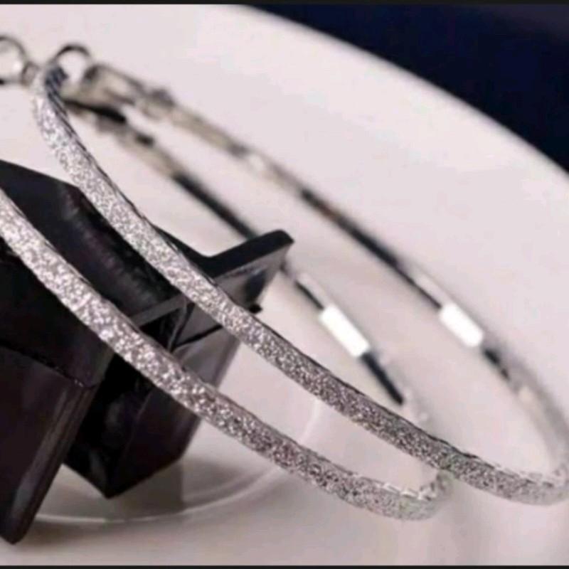 ANTING BULAT BESAR ANTING HIJAB BLINK BLINK ANTING HOOP KOREA - Shop ...