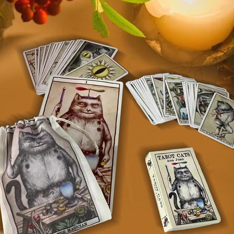 Tarot Cards With Bag Tarot Cards Kit Fortune Telling Game With - TikTok ...