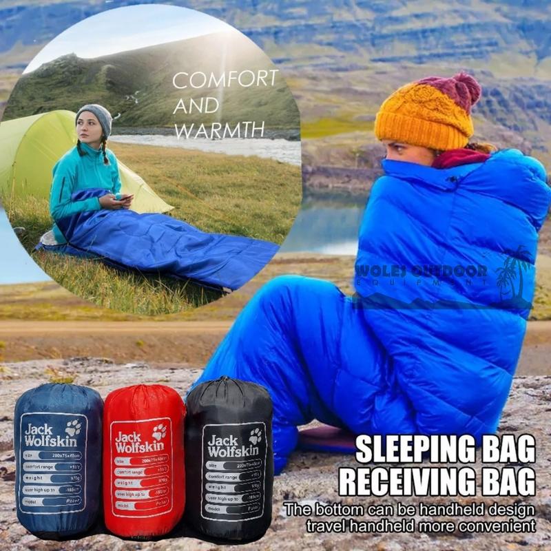 Sleeping Bag Polar Tebal - Selimut Camping Gunung - Kantong Tidur ...