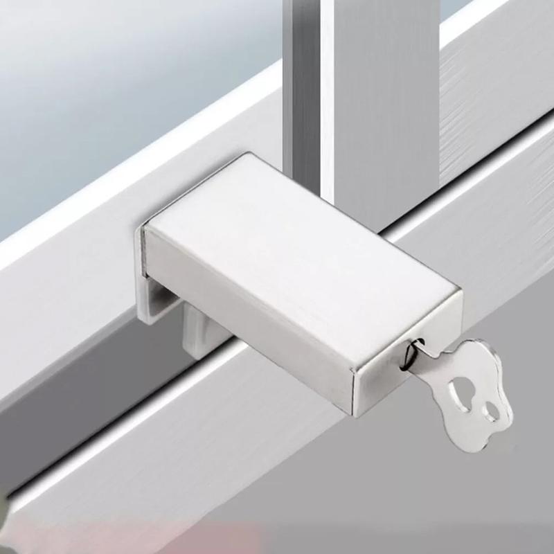 Stainless Steel Sliding Window Door Lock Child Protection Safety ...
