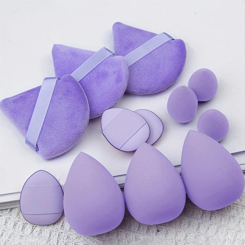 9/12pcs Makeup Sponges Set Beauty Egg Soft Cosmetic Puff Foundation ...