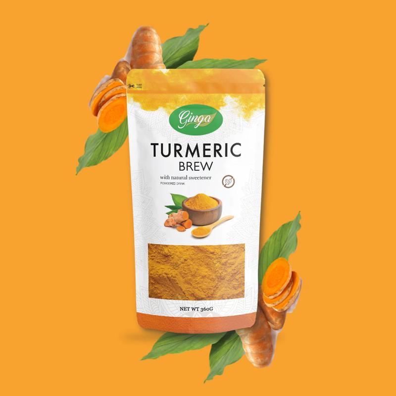 GINGA POWDERED TURMERIC BREW TEA SALABAT 360G - TikTok Shop Philippines