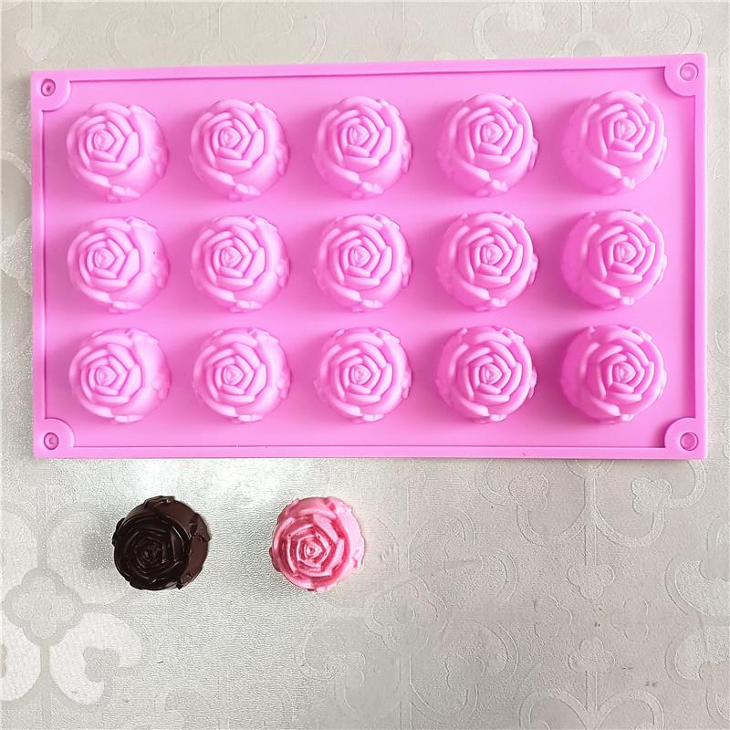 Acuan Mawar, Acuan Silikon, untuk Coklat dan Fondant, Sesuai - TikTok ...