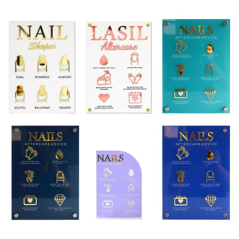 Nail Tip Display Board DIY Fashion Design Nail Salon Nail Shape ...