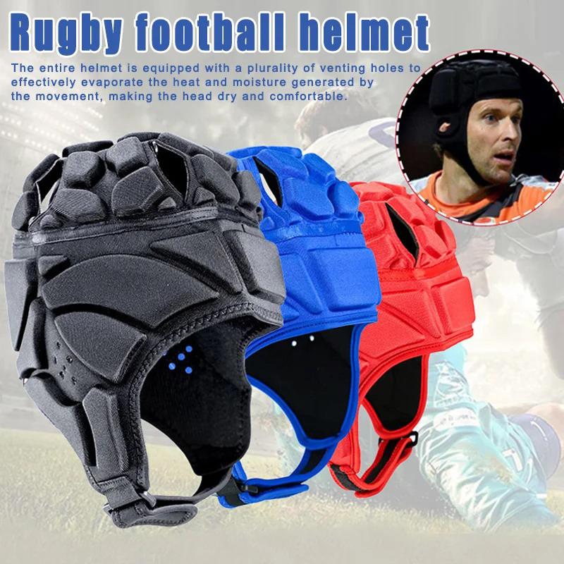 Prefessional Football Soccer Helmet Rugby Scrum Cap Headguar - TikTok ...
