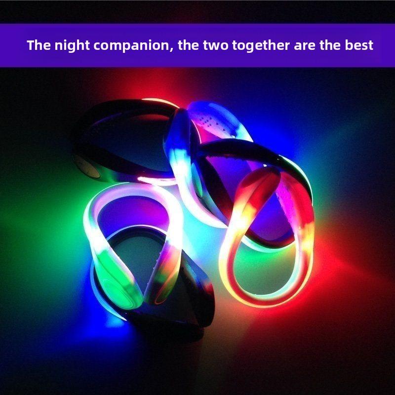 Glowing Shoe Clips LED Outdoor Night Running Cycling Warning - TikTok ...
