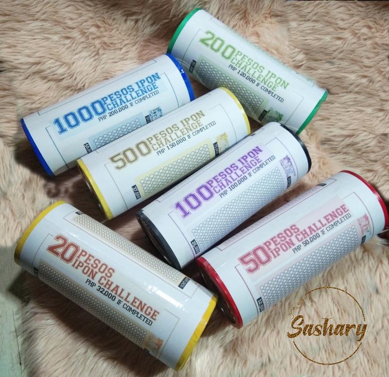PAPER BILLS IPON CHALLENGE ALKANSIYA (20, 50, 100, 200, 500, - TikTok ...