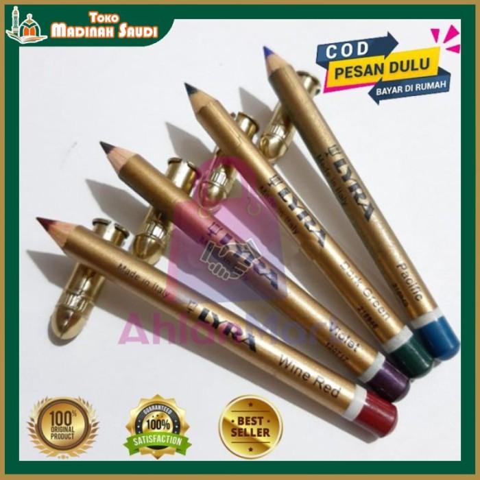 Celak Pensil Lyra Made In Italy Warna Merah Ungu Hijau Biru Black ...