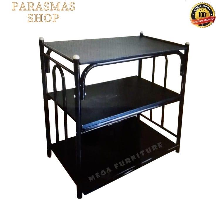 Rak TV Meja TV Dorong Besi kuat kokoh murah (PF80) Roda - Shop | Tokopedia