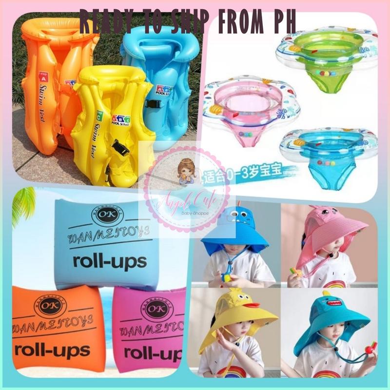 ANGELSCUTE Baby Kids Salbabida Swim Vest Floaters - TikTok Shop Philippines