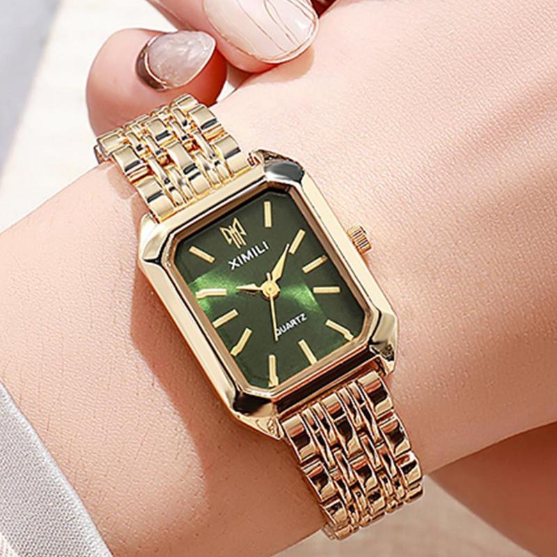 Jam Tangan Wanita Persegi, Mudah dan Serba guna, Gaya Ins, Jalur ...