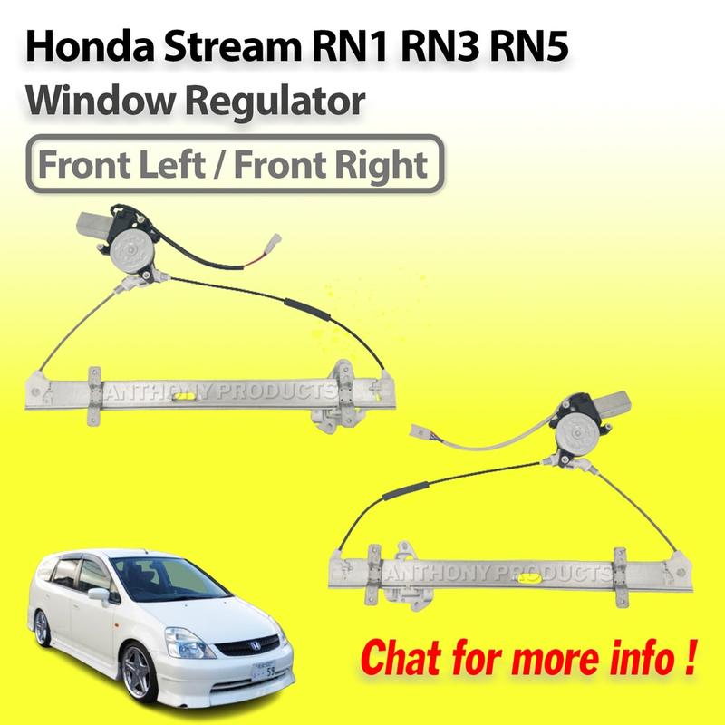 Honda Stream RN1 RN3 RN5 Power Window Gear With Motor Door Glass ...