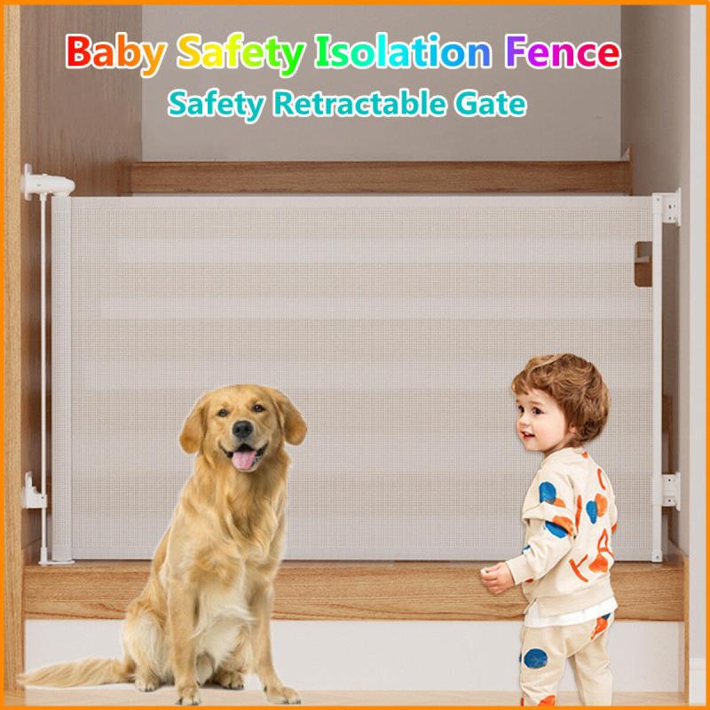 Isolation Fence Baby Safety Retractable Gate Child Safety Barrier ...