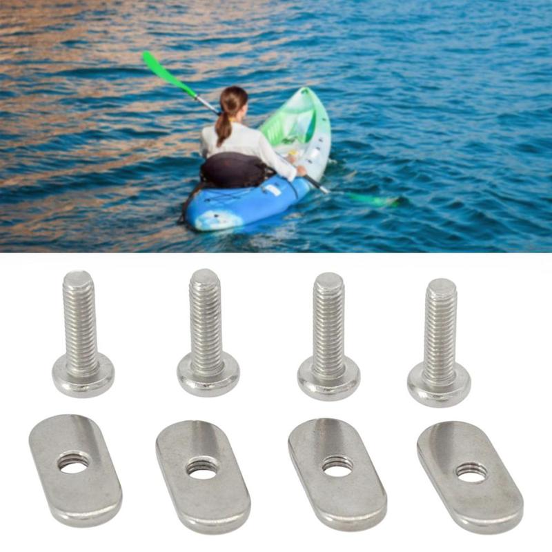 6Pcs Stainless Steel Kayak Rail Screws and Nuts Modification - TikTok ...