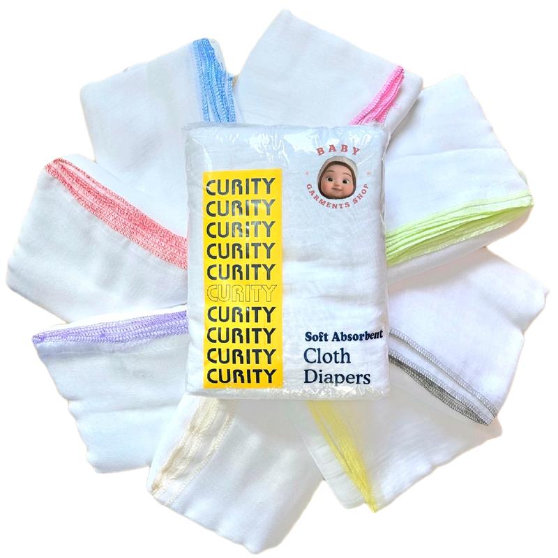 Curity Gauze Lampin Cloth Diaper For Newborn Baby - TikTok Shop Philippines