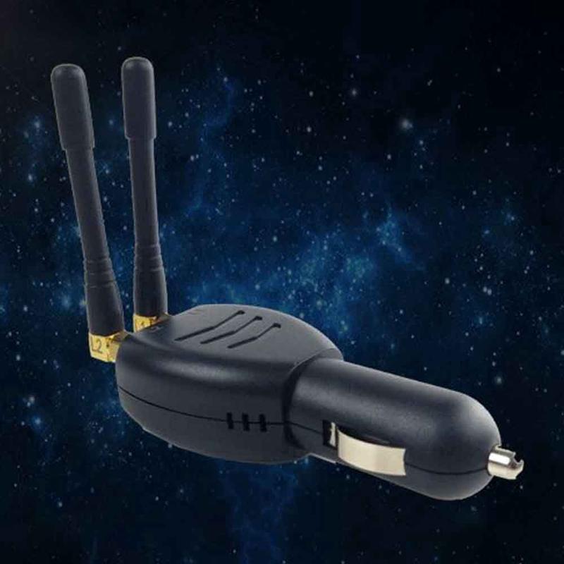 Double Antenna Car Vehicle GPS Signal Blocker Jammer Anti Tracking ...
