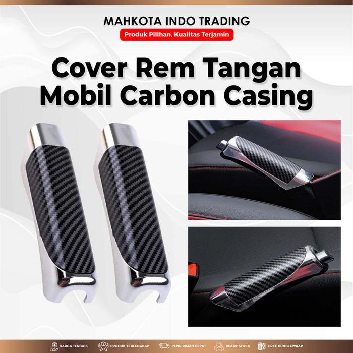 Jual Cover Rem Tangan Mobil Carbon Casing Rem Tangan Hand Brake ...
