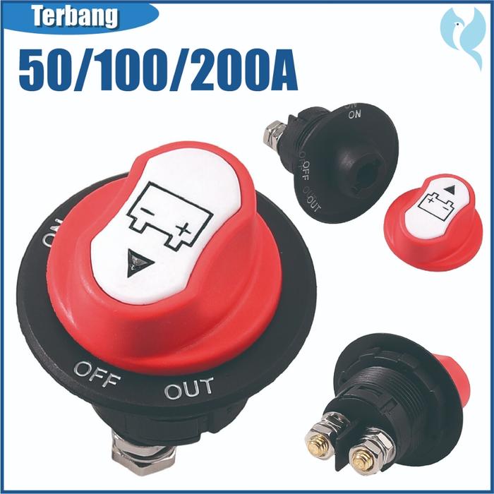 Promo Saklar Switch Sakelar Matikan Baterai Aki Mobil 12v-32v 50/100 ...