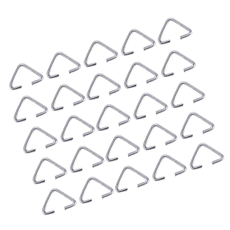 600Pcs Silver Triangles Bails Pinch Clips for Handmade Jewelry - TikTok ...