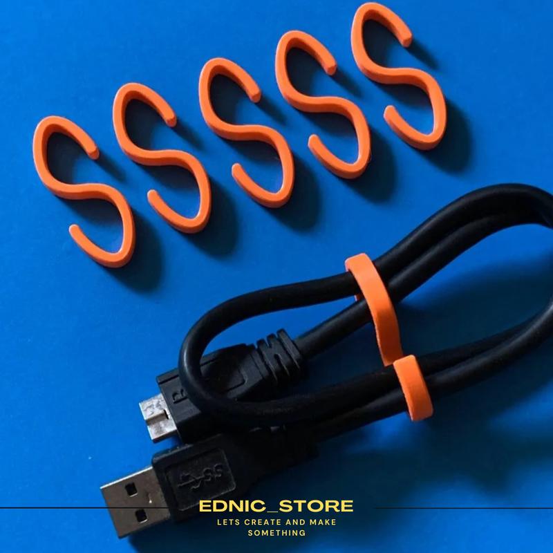 Cable Organizer Clips - Tidy Up Wires & Cords - Desk, Office - Shop ...