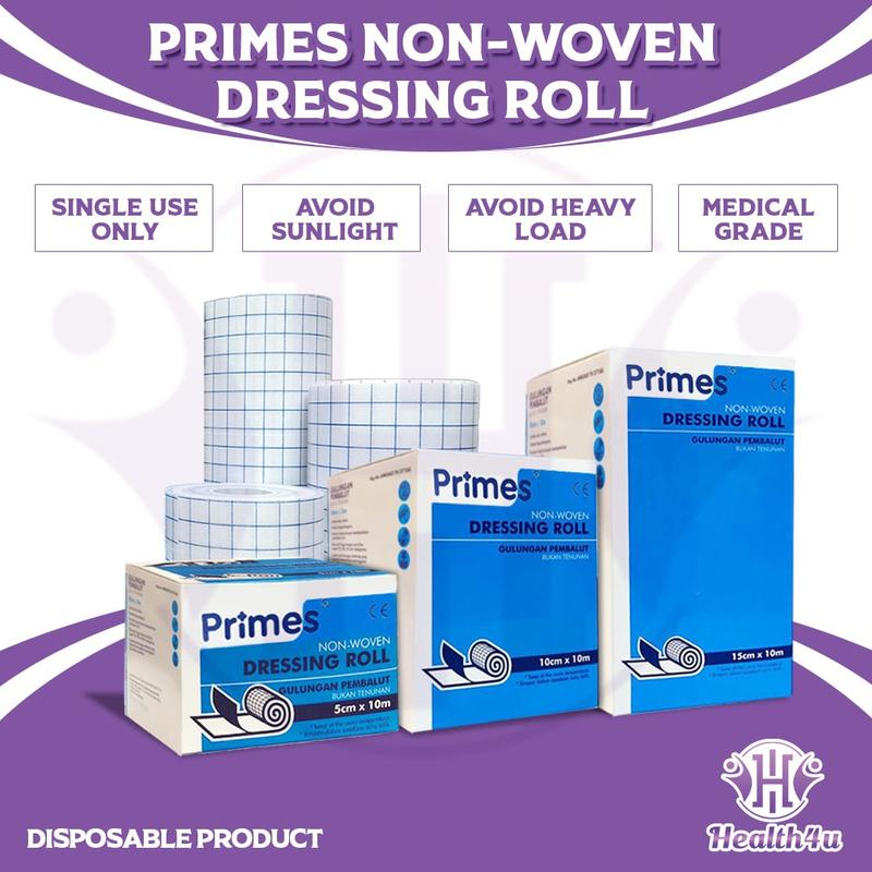 PRIMES Wound Dressing Tape Roll - TikTok Shop Malaysia