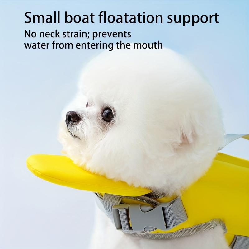 Bright Yellow Dog Life Jacket with Strong Pull Handle & D-Ring - TikTok ...