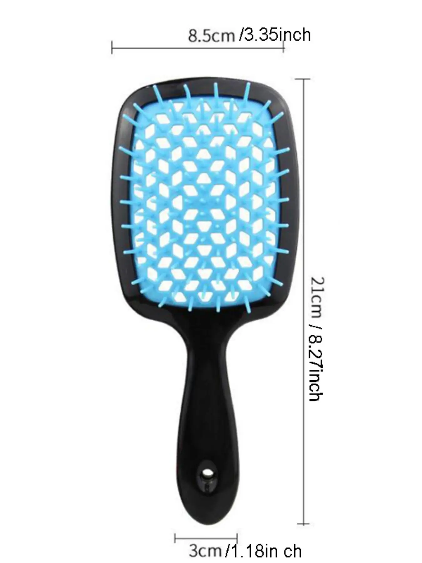 1 Piece Hollow Out Hair Brush, Wet & Dry Hair Detailing Comb, Scalp ...
