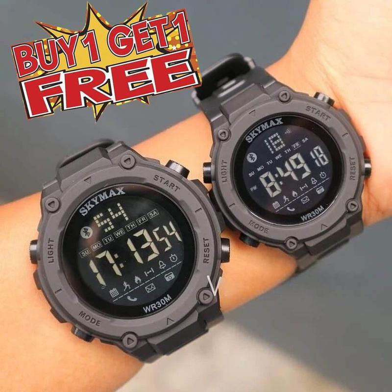 Jam Tangan Elektronik, Asli, Untuk Lelaki dan Wanita, Kalis Air ...