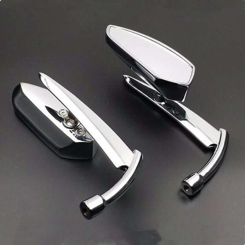 Universal Motorcycle 8mm 10mm RearView Side Mirrors For Harley - TikTok ...