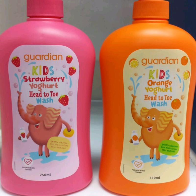 GUARDIAN KIDS HEAD TO TOE WASH 750ml (Kemasan Baru) || Sabun - Shop ...