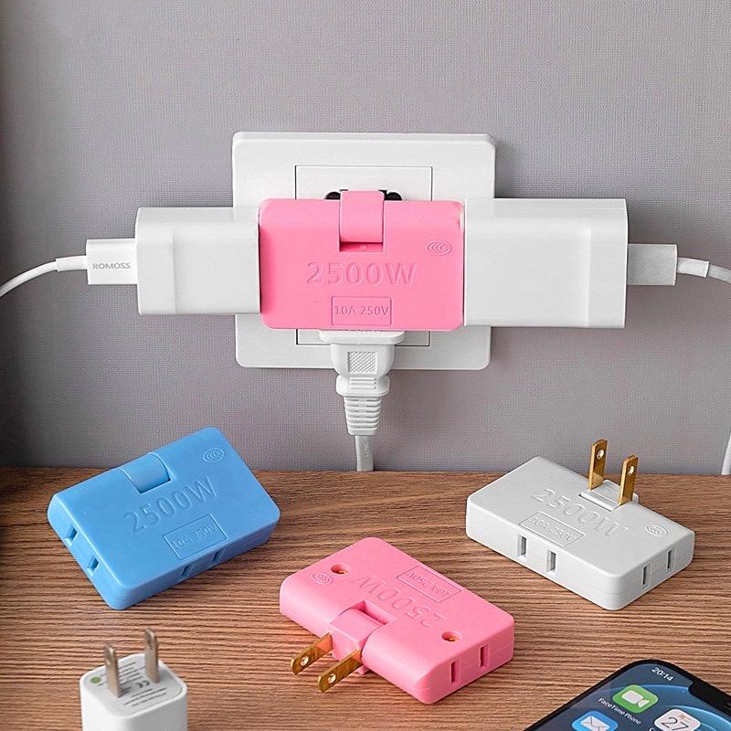 JHS Rotatable Socket Converter 1500W One In Three 180 Degree - TikTok ...