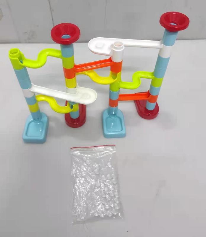 BIG DIY Construction Marble Race Run Maze Balls - TikTok Shop Philippines