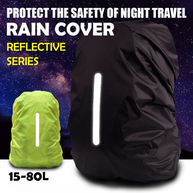 Reflective Waterproof Backpack Rain Cover Outdoor Sport Nigh - TikTok ...