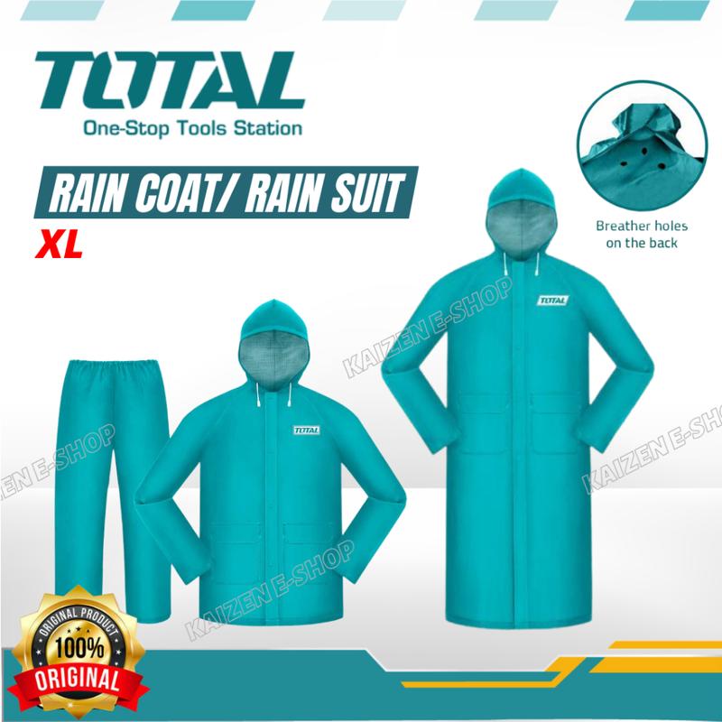 TOTAL THTRC031.XL Rain Coat / THTRS031.XL Rain Suit - TikTok Shop Malaysia