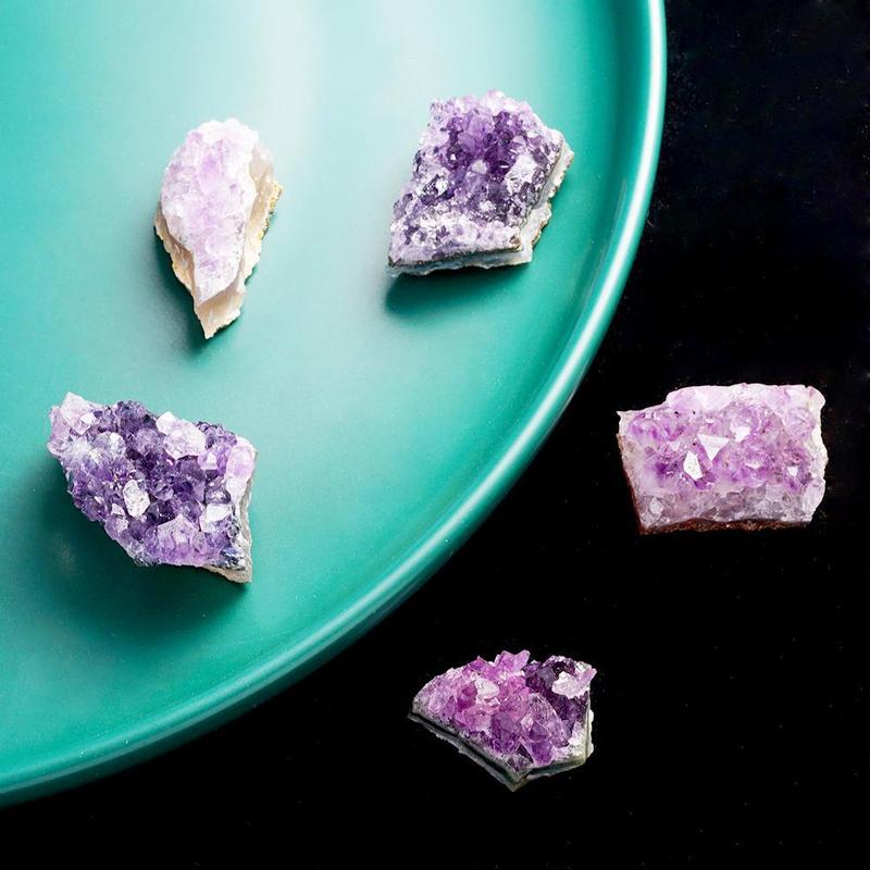 Natural Amethyst Rough Rock Stone Specimen Cluster 20-30g 10-20g ...