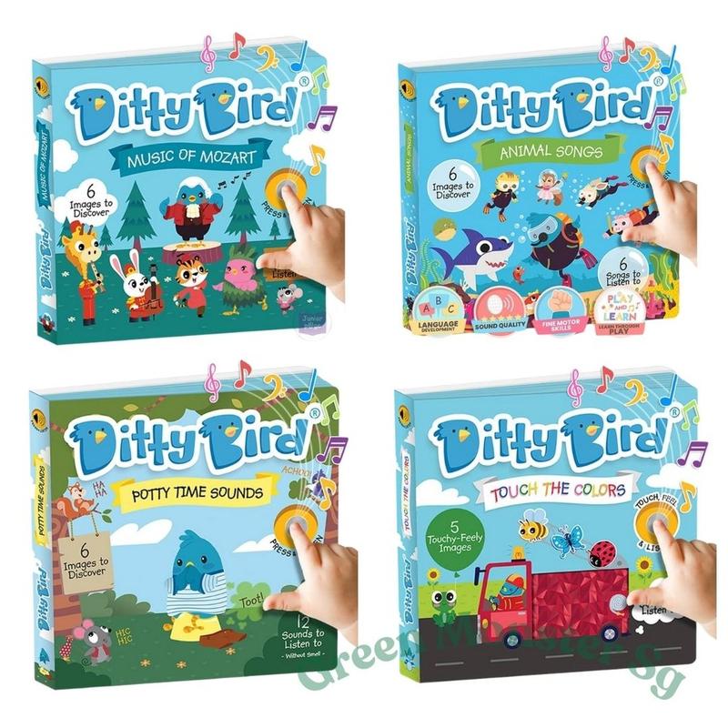 Ditty Bird Series Sound Book Interactive Musical Book for Babies ...