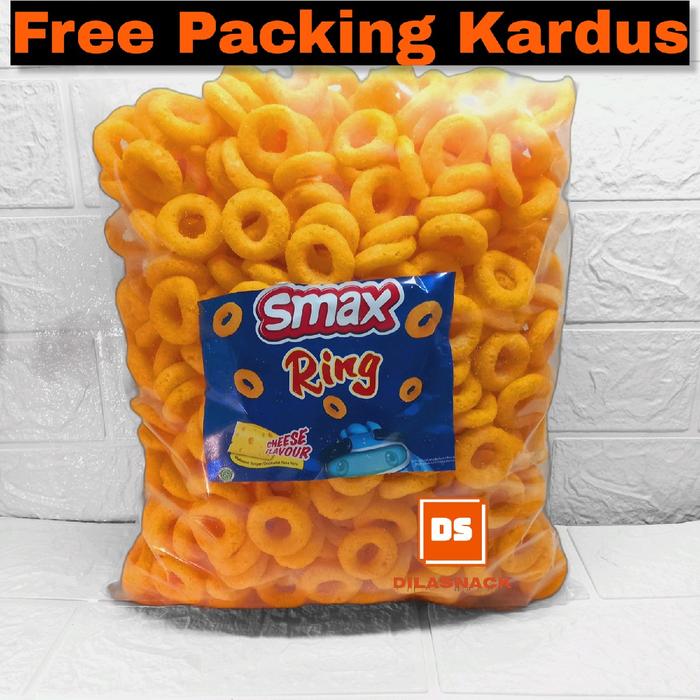 Jual snack smax ring 500gr jajan lebaran smaxring keju Snacks - packing ...