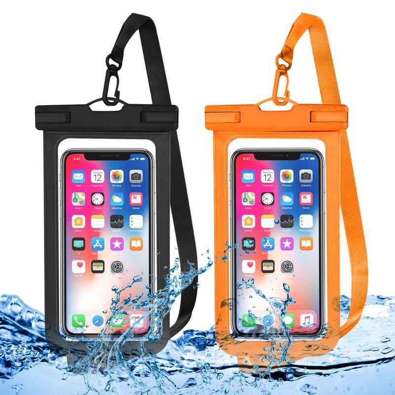Waterproof Phone Pouch, 2 Counts Clear Waterproof Cell Phone - TikTok Shop