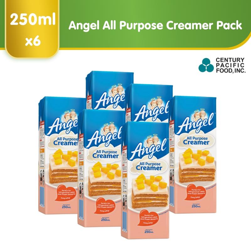 Angel All Purpose Creamer 250ml x6 - TikTok Shop Philippines