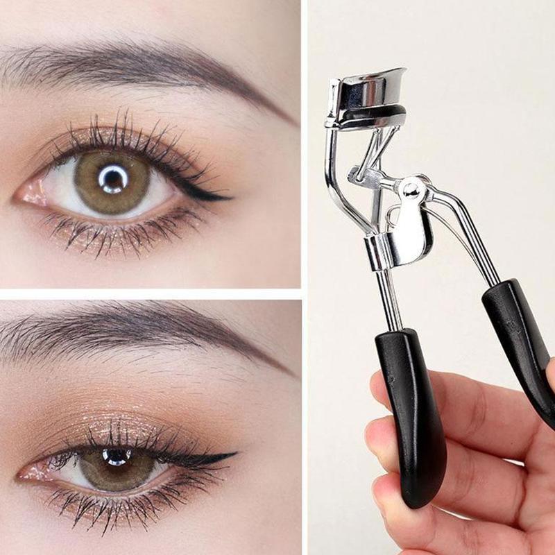 1pcs Eyelash Curler Black Single Head Long-lasting Curling Beginner ...
