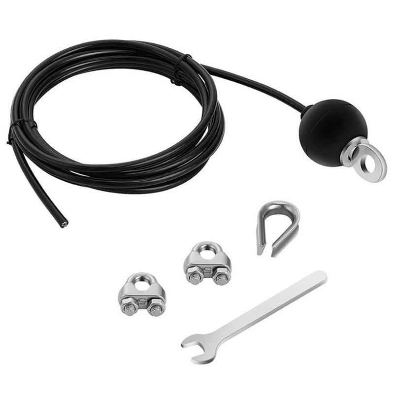 2M/3.M Adjustable Steel Wire Rope Kit DIY Weight Multi Gym Cable ...