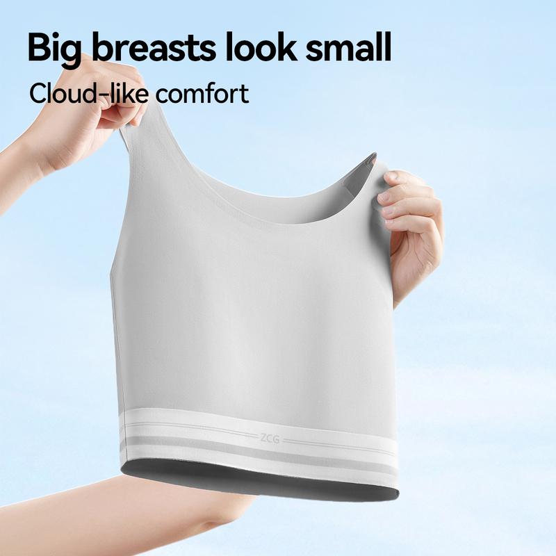 Women Seamless Chest Binder Sports Binder Comfortable and breathable ...