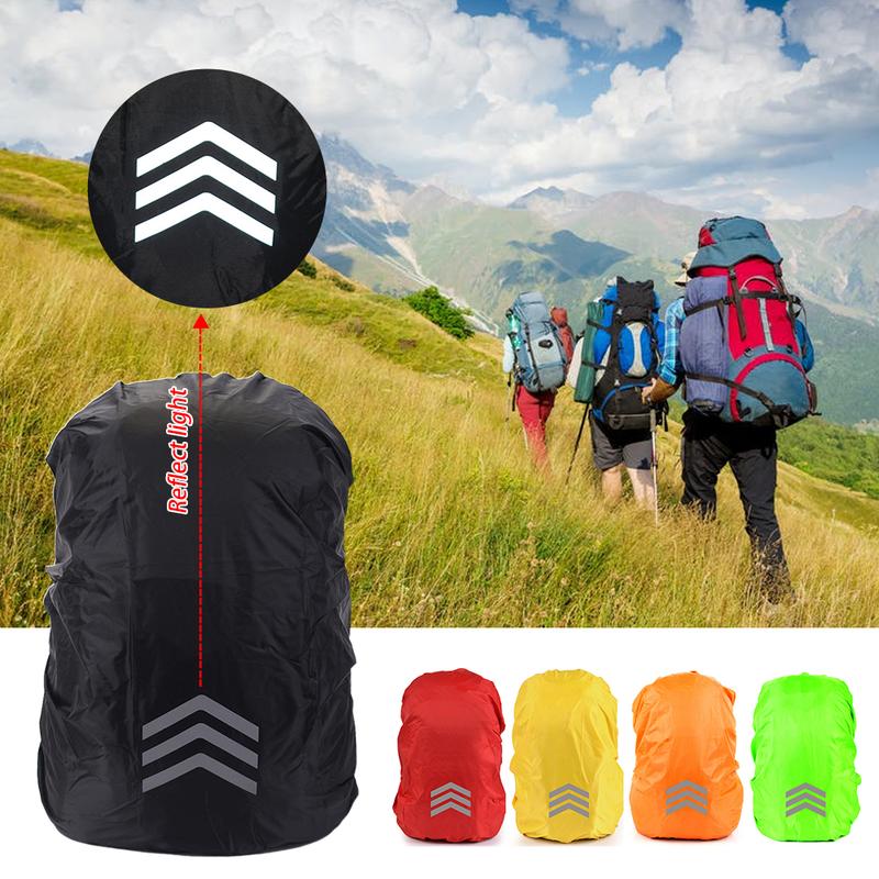 Outdoor Reflective Backpack Rain Cover Cycling Hiking Climbing - TikTok ...