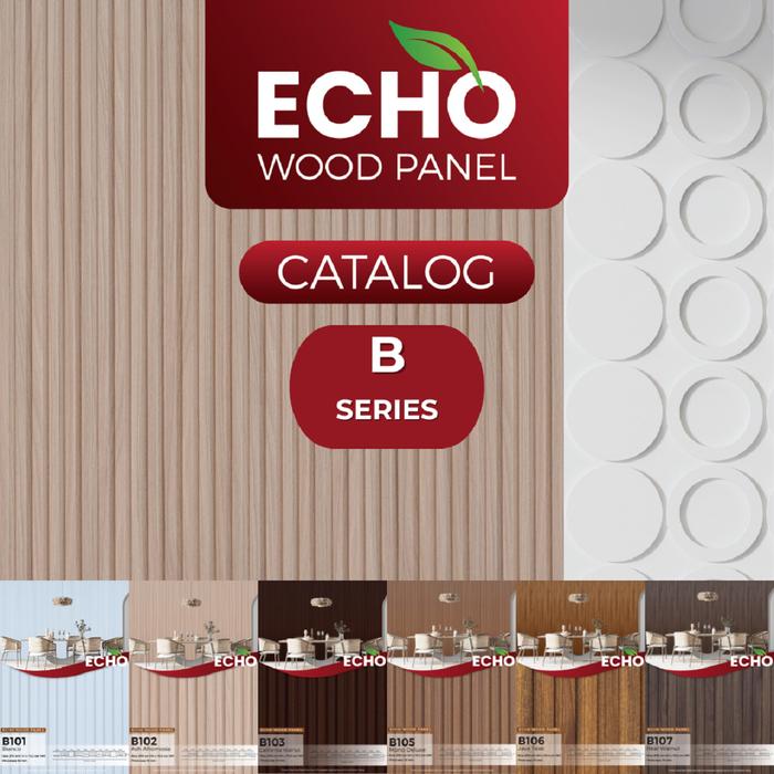 Jual Echo Wood Panel - Tipe B / Wall Panel PVC Motif Kayu Minimalis ...