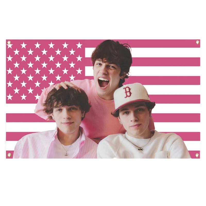 Sturniolo Triplets American 3x5Ft Flag Tapestry for Wall Hanging ...